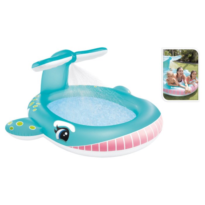 Intex Kids Whale Paddling Pool With Spray– ToGo Retail Store